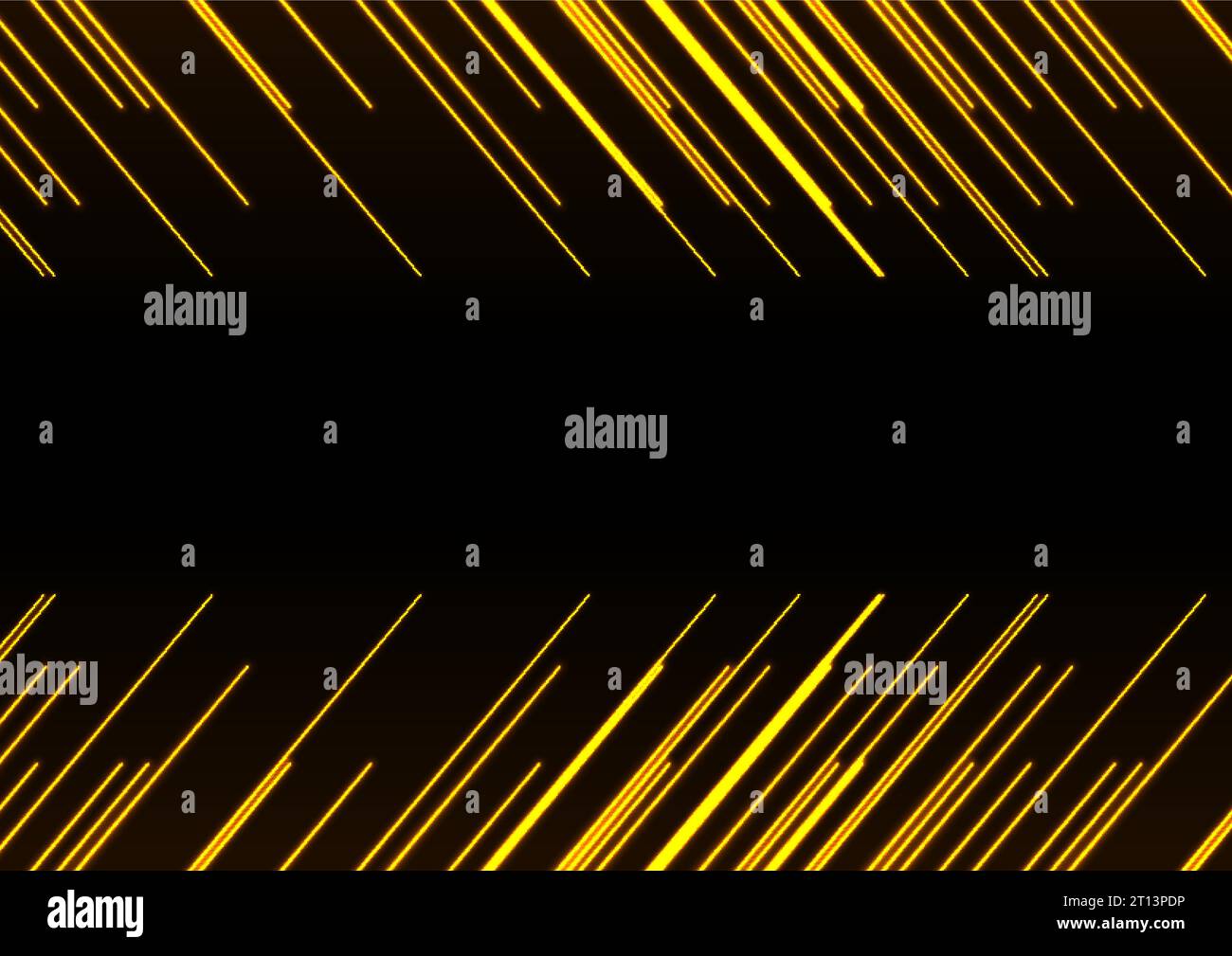 Bright orange neon lines abstract tech futuristic background. Concept ...