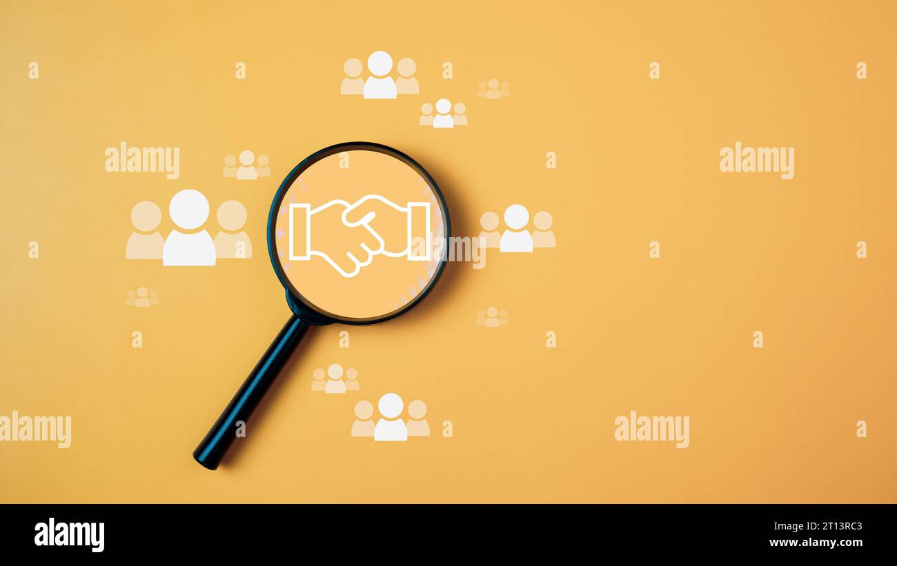 Handshake icon hi-res stock photography and images - Alamy