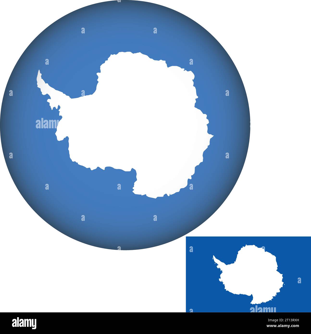 Antarctica Flag Round Shape Stock Vector Image & Art - Alamy