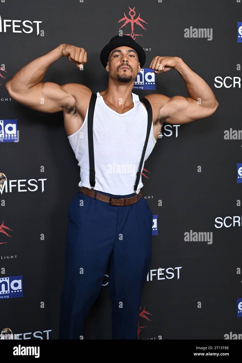 Los Angeles, USA. 10th Oct, 2023. Ike Catcher at the premiere for ...