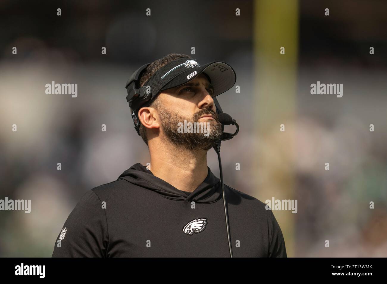 Philadelphia Eagles head coach Nick Sirianni during an NFL football ...