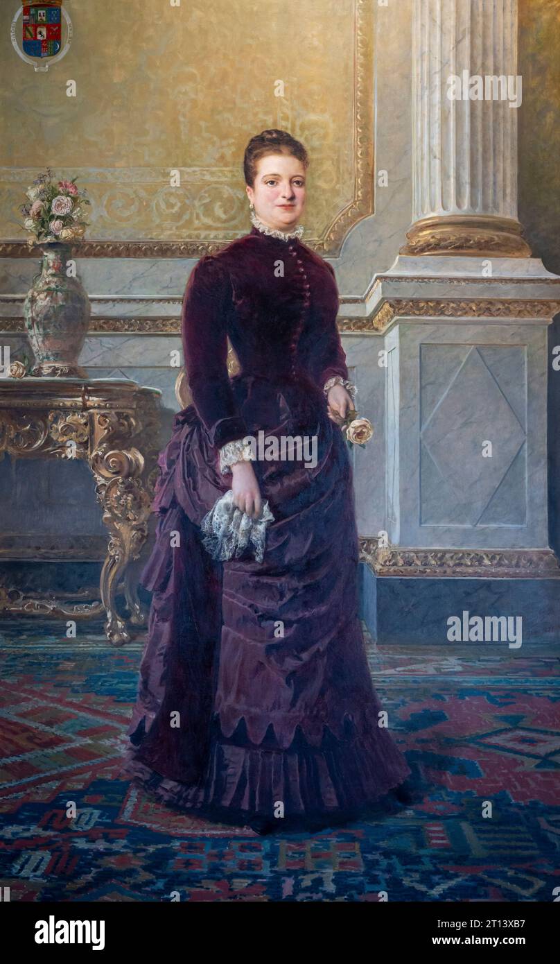 portrait of the Countess De La Vega Del Pozo, Maria Diega Desmaissieres ...