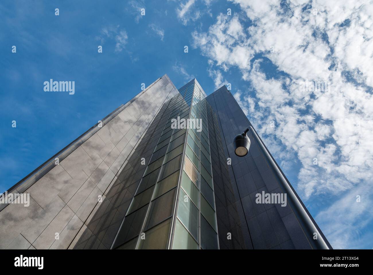 Detailed of business building in Europe. Modern architecture Stock ...