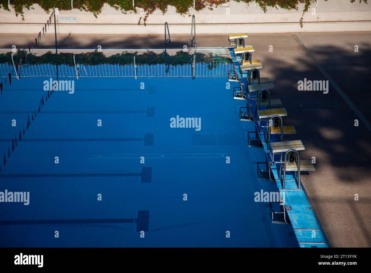 Lyon, France. 06th Oct, 2023. Lyon Olympic swimming pool, Tony Bertrand ...