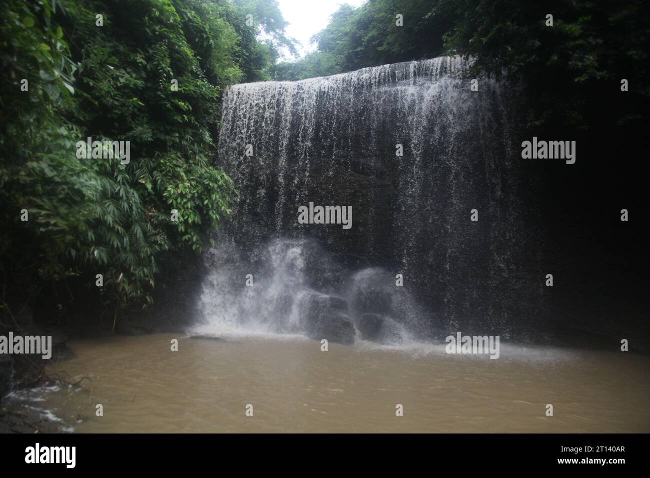 Khoiyachora multisteps waterfalls at mirsharai upazila in chittagong hi ...