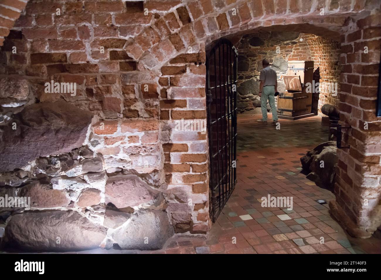 Brick Gothic castle a chapter house of Bishopric of Pomesania built in ...