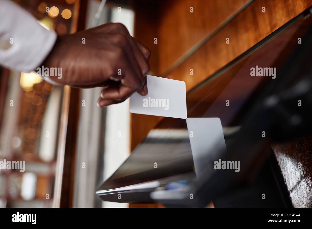 Employee card system hi-res stock photography and images - Alamy