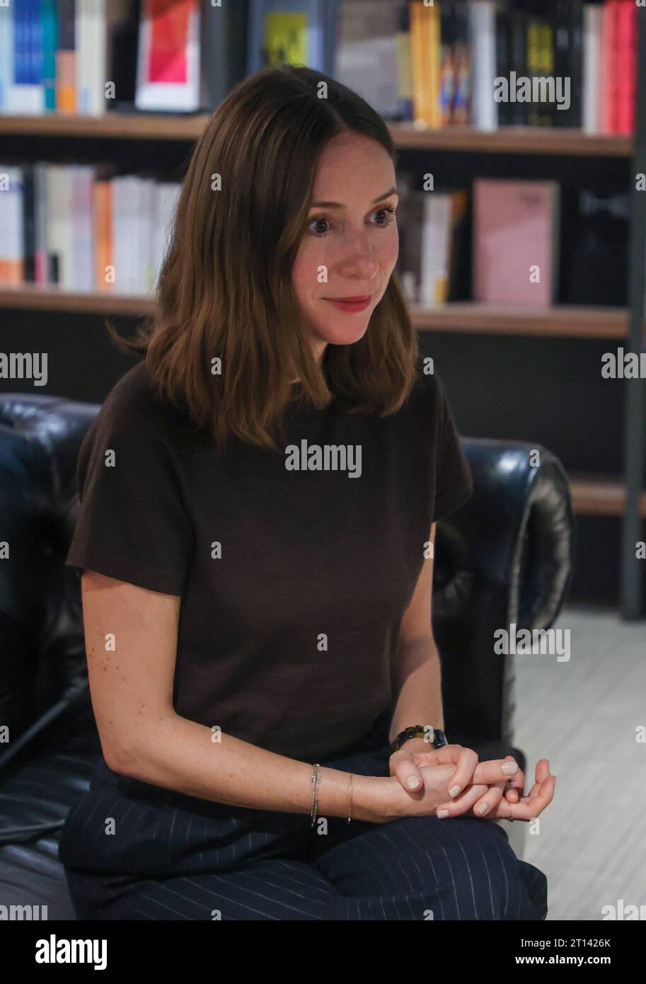 11th Oct, 2023. American writer Sasha Sagan Sasha Sagan, acclaimed ...