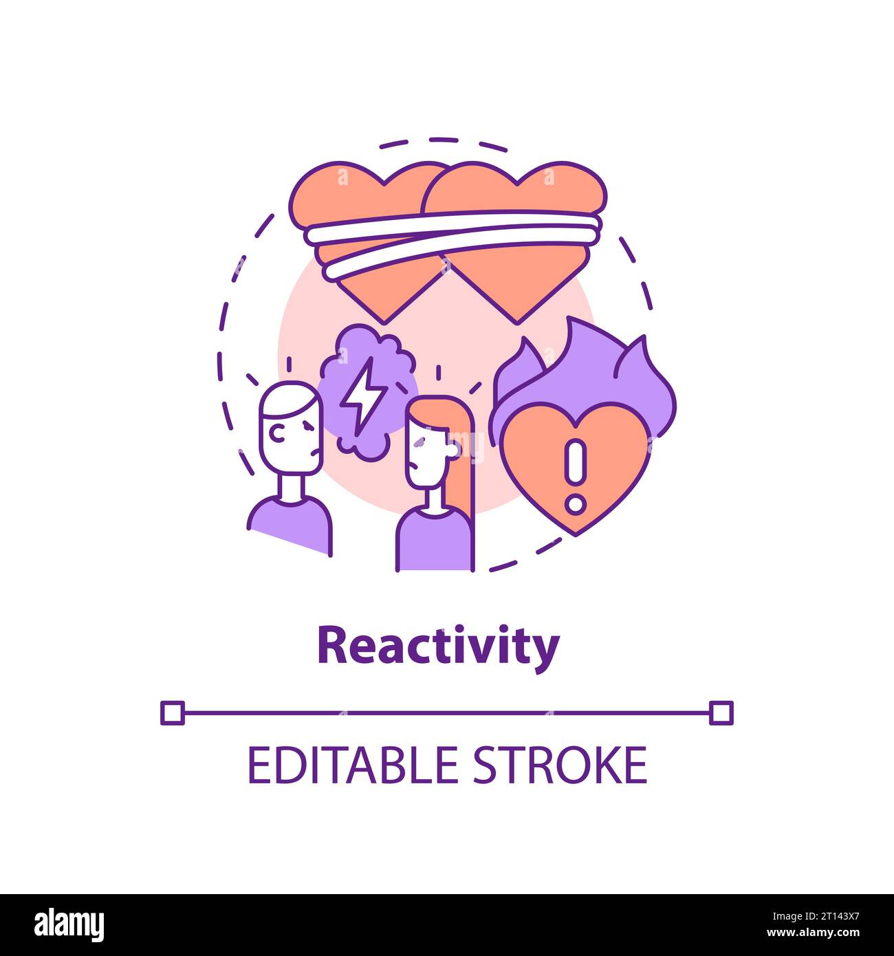 2D customizable line icon reactivity concept Stock Vector Image & Art ... 2D customizable line icon reactivity concept Stock Vector Image & Art ...