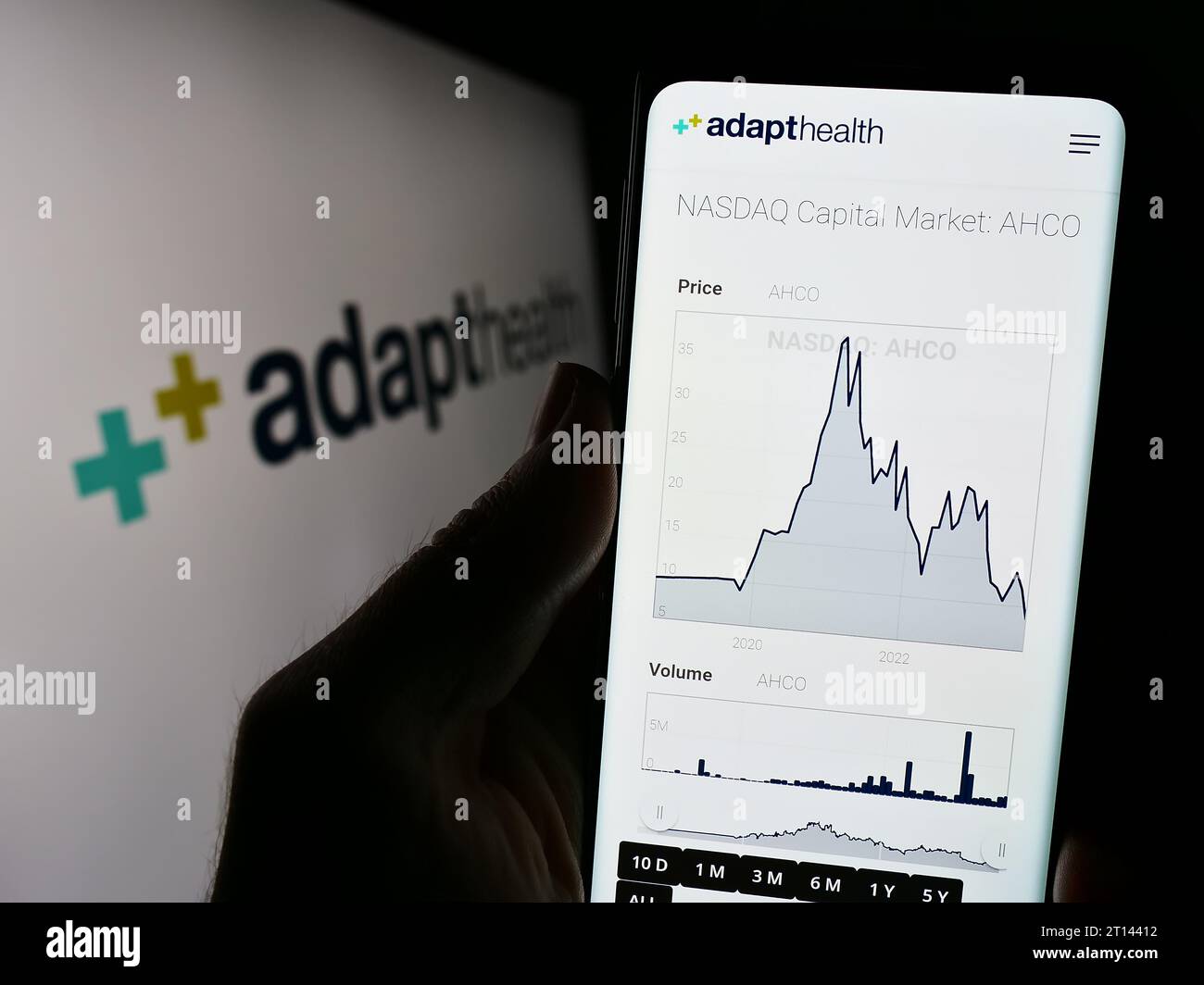 Adapthealth logo hi-res stock photography and images - Alamy