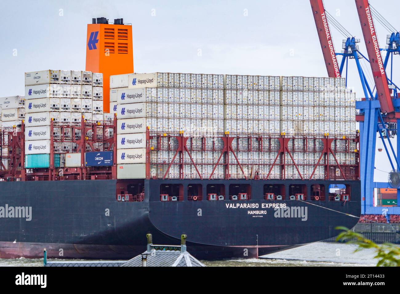Hapag-Lloyd Containerschiff Valparaiso Express - IMO 9777589, MMSI ...