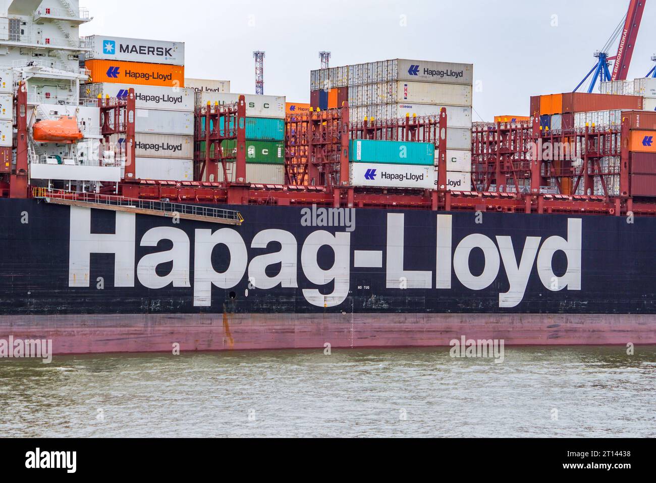 Hapag-Lloyd Containerschiff Valparaiso Express - IMO 9777589, MMSI ...
