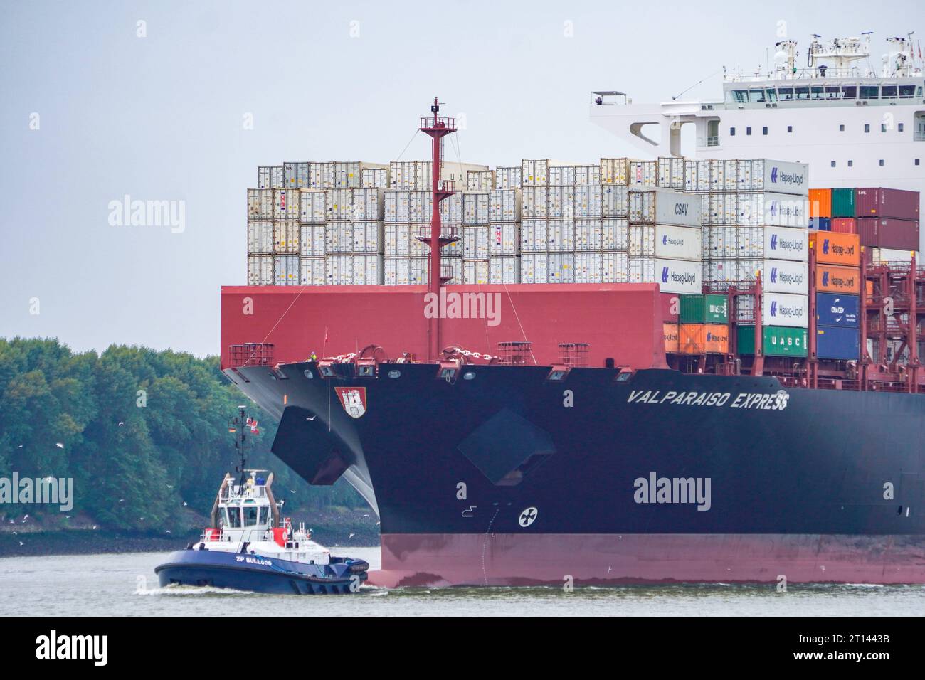 Hapag-Lloyd Containerschiff Valparaiso Express - IMO 9777589, MMSI ...