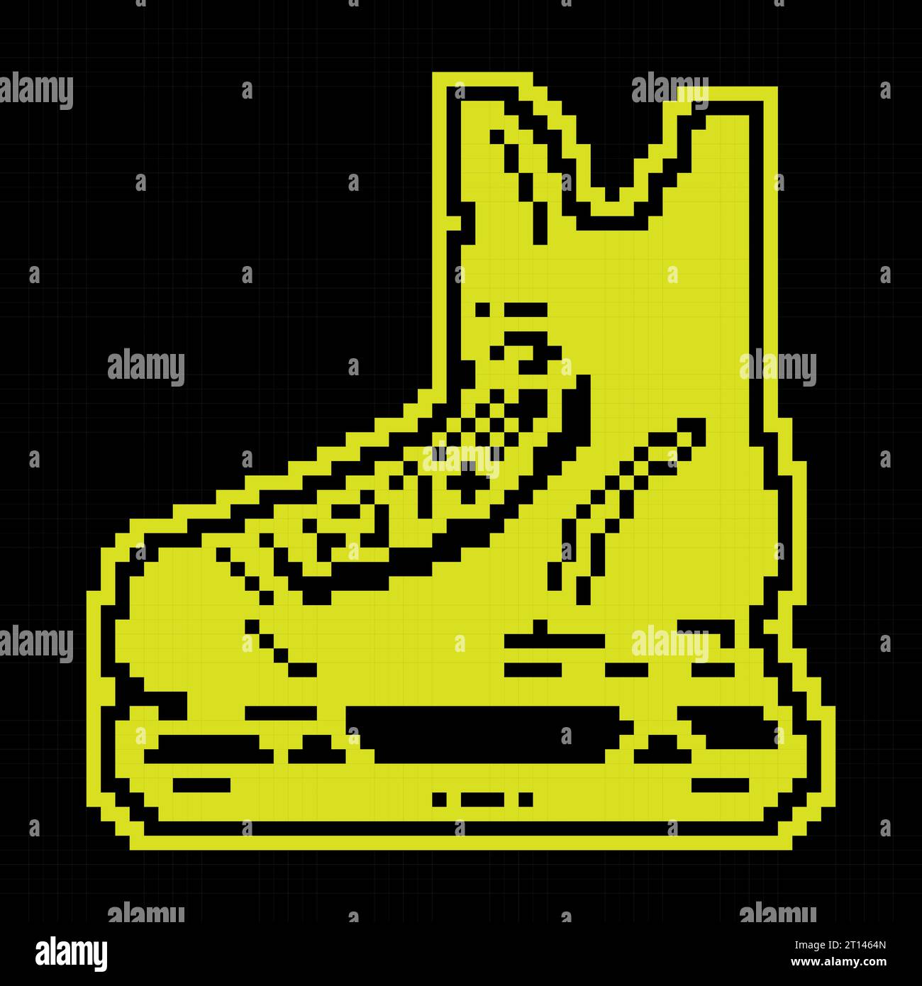 Ice hockey player boot. Sports protective equipment for athlete. Vector ...