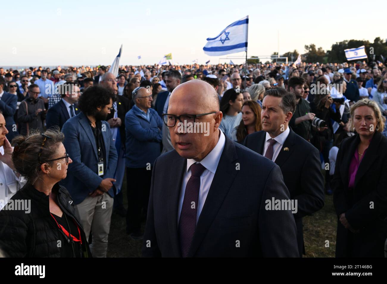 Sydney, Australia. 11th Oct, 2023. Australian Opposition Leader Peter ...