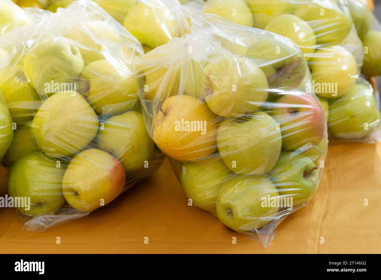 Fruits in plastic wrap hi-res stock photography and images - Alamy