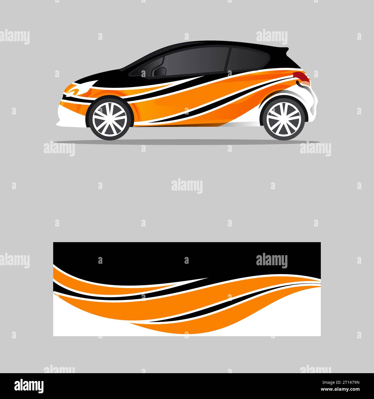 wrapping car decal flame design vector Stock Vector Image & Art - Alamy