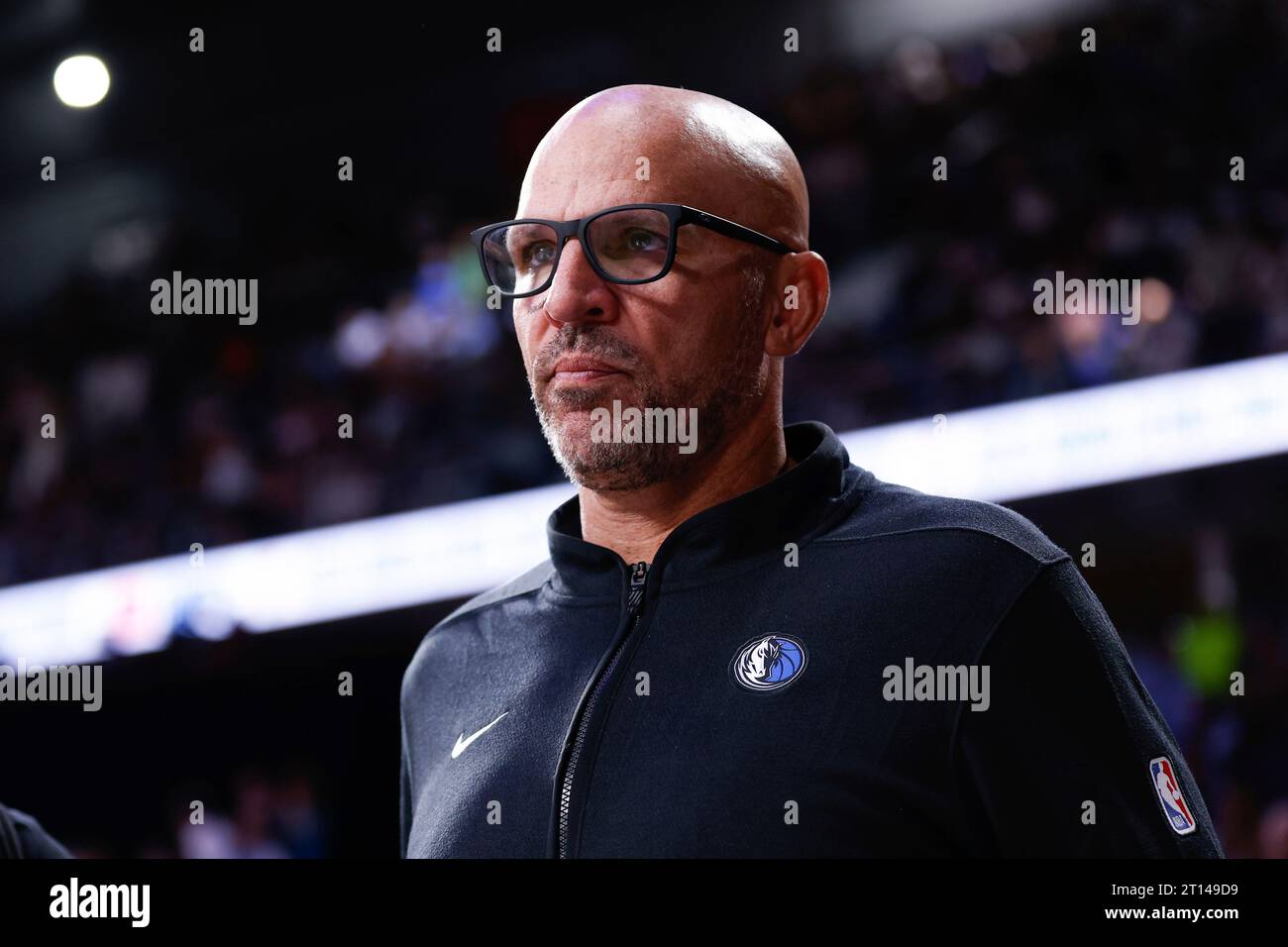 Jason Kidd, head coach of Dallas Mavericks, looks on during the ...