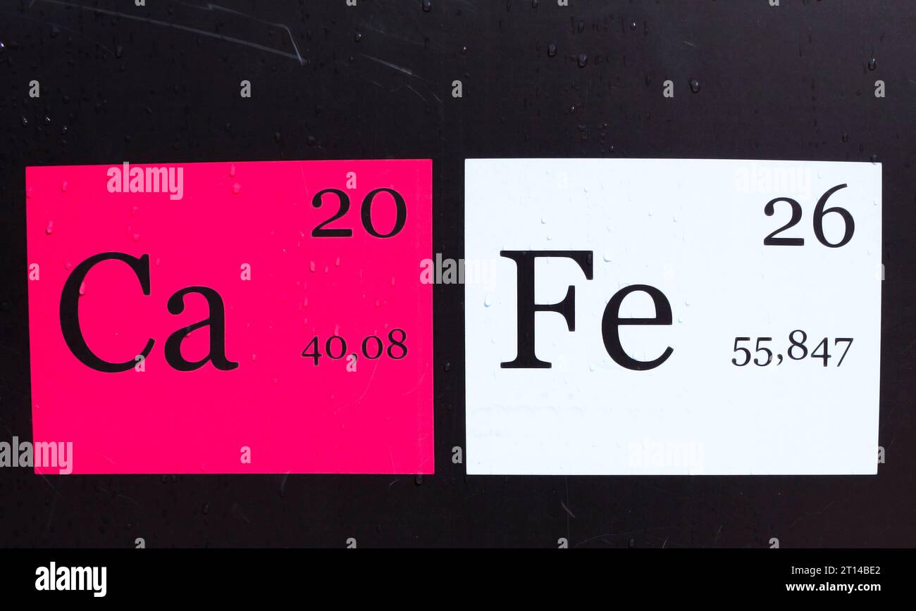 Calcium atom hi-res stock photography and images - Alamy