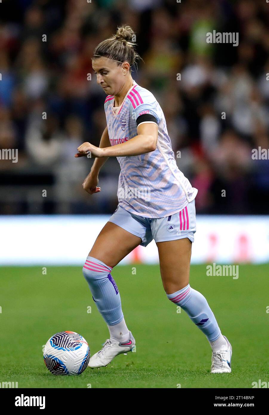 Arsenal's Steph Catley in action during the Barclays Women's Super ...