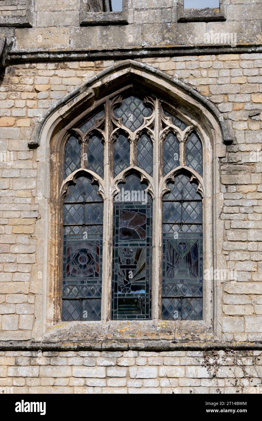A south facing window, St. Mary the Virgin Church, Weldon ...