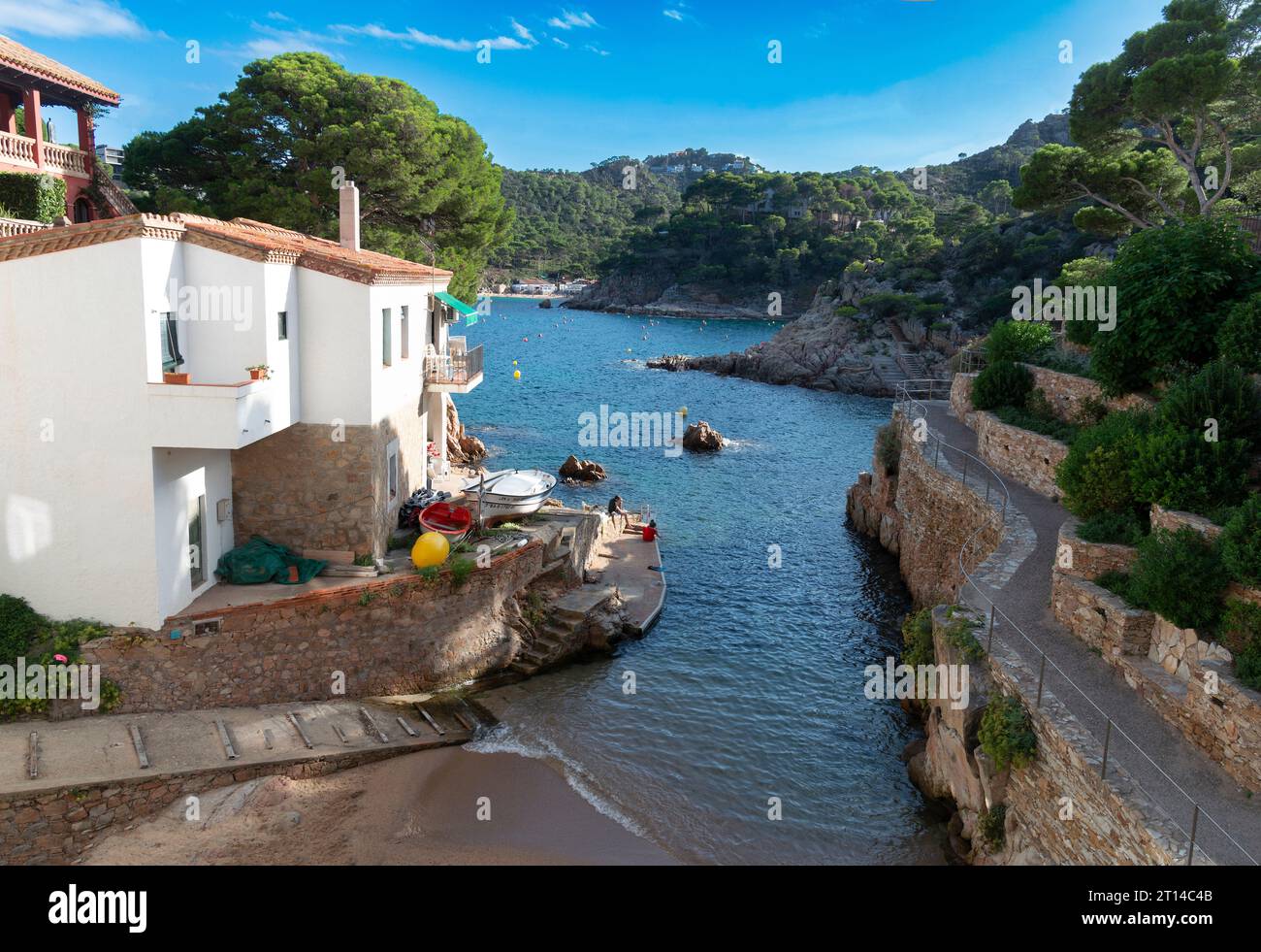 View from Hotel Aigua Blava-beautiful location a magnificent hotel with ...