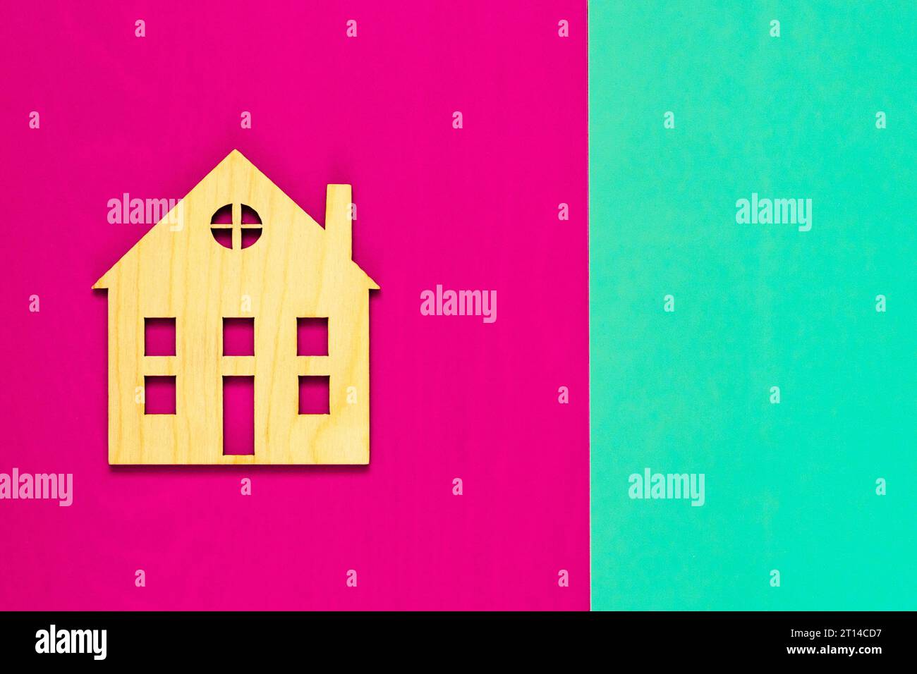 House . building, edifice, construction, fabric. The symbol of the home ...