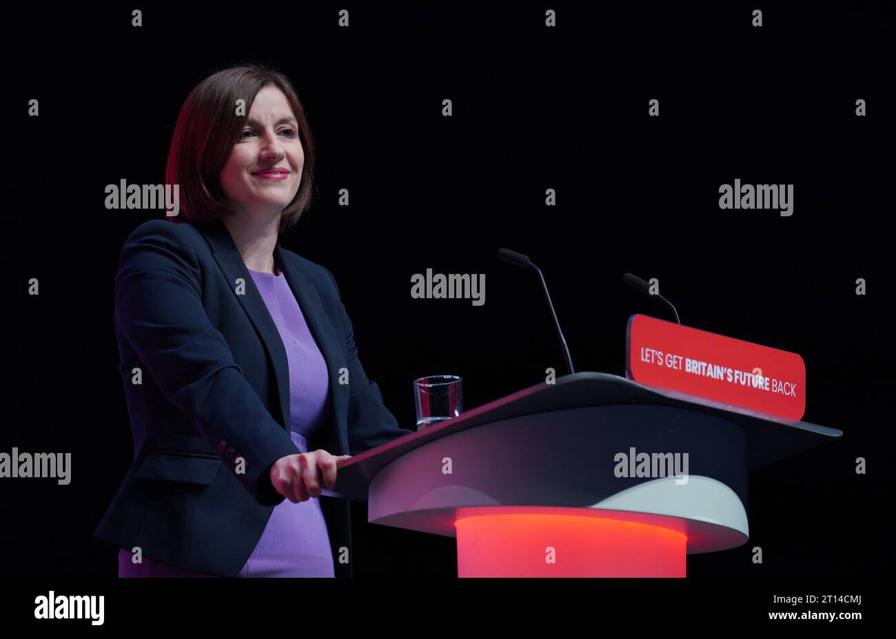 Shadow education secretary Bridget Phillipson speaking during the ...