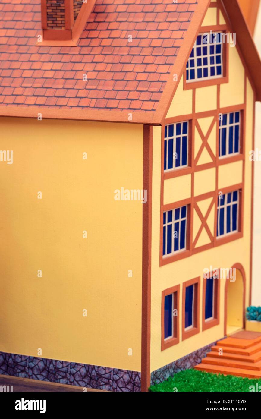 House . building, edifice, construction, fabric. The symbol of the home ...