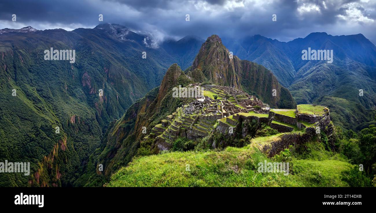 AI generative image based on the Inca city of Machu Picchu in Peru ...