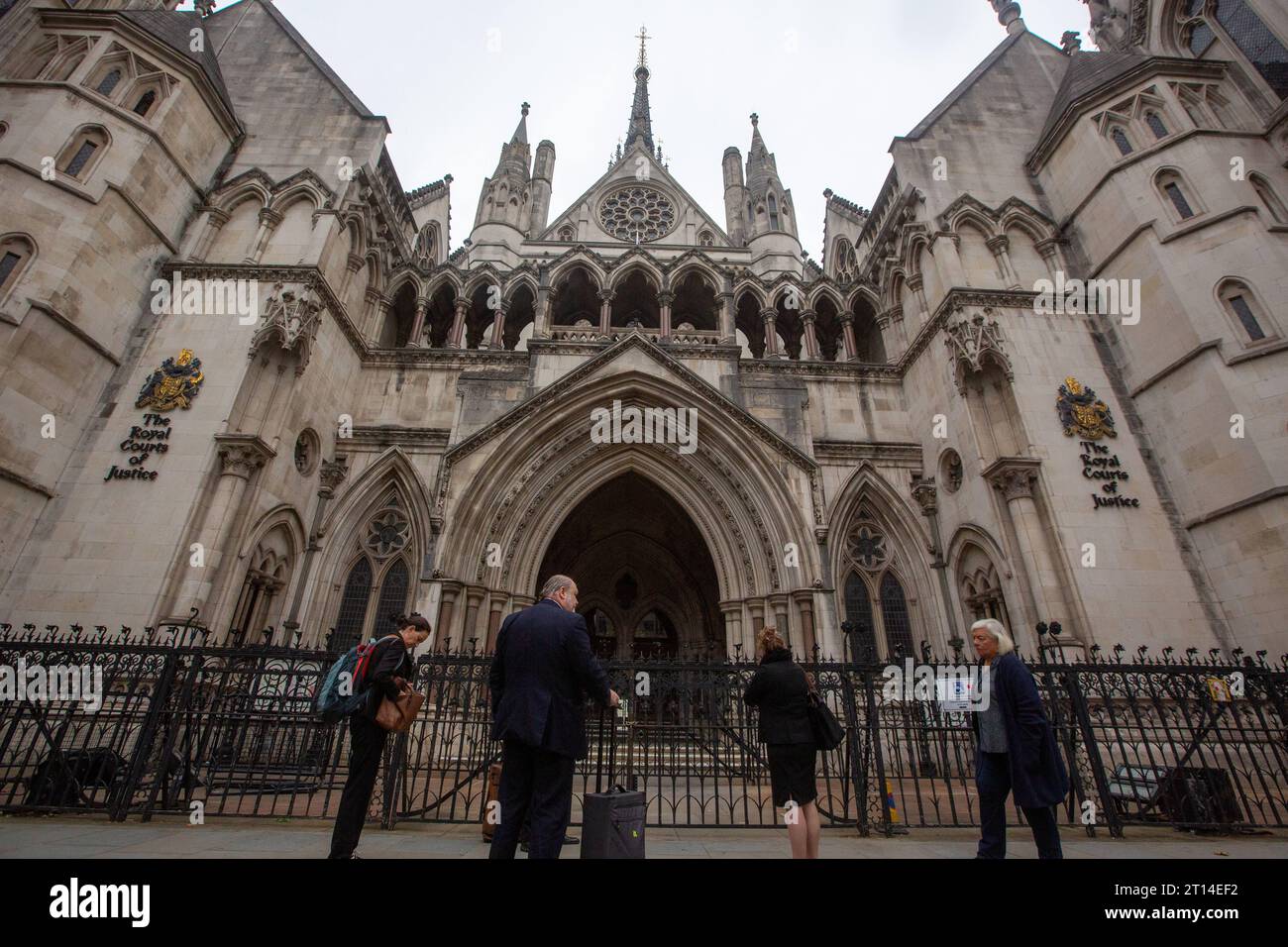 London, England, UK. 11th Oct, 2023. Royal Courts of Justice, the ...