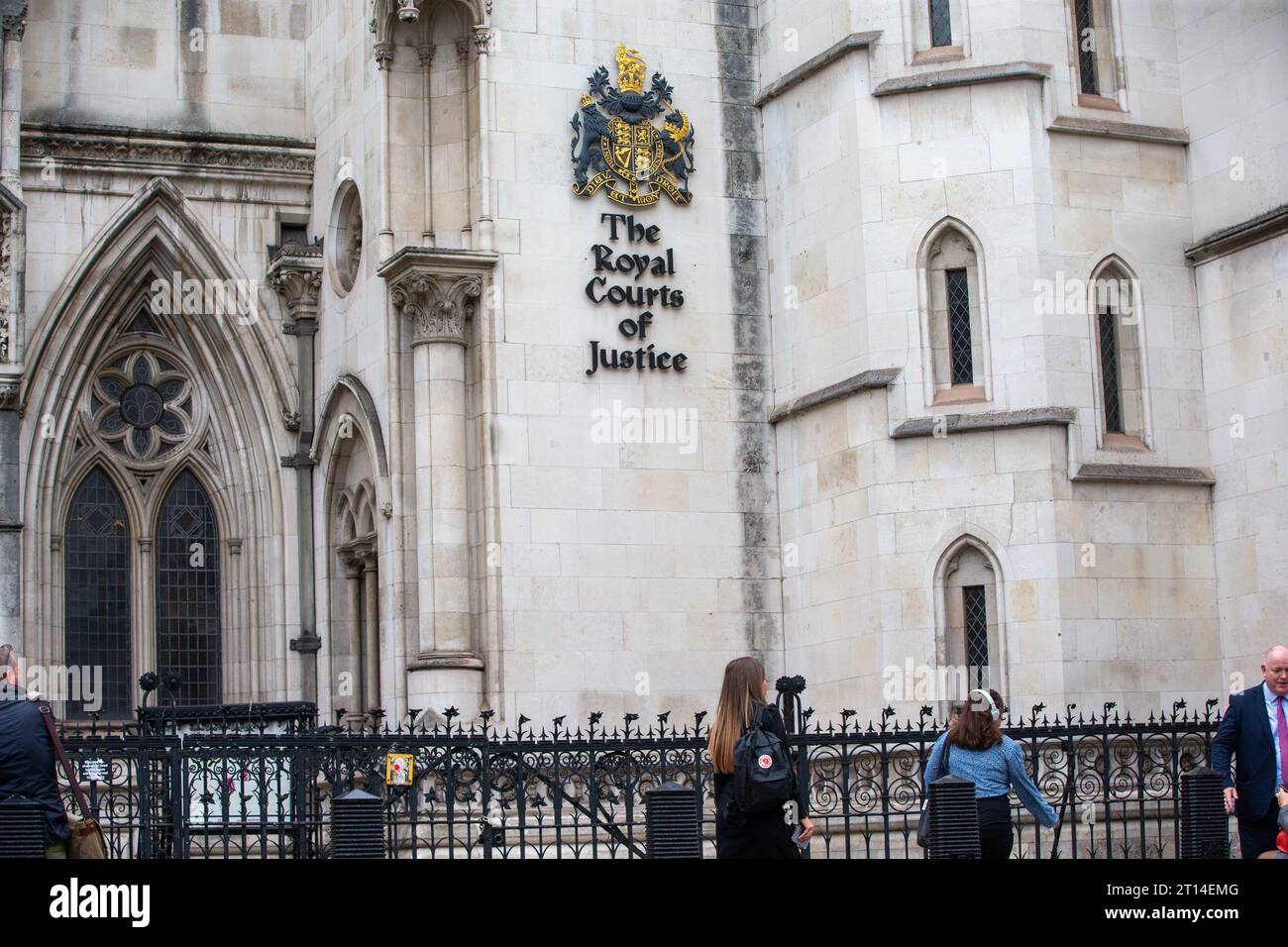 London, England, UK. 11th Oct, 2023. Royal Courts of Justice, the ...