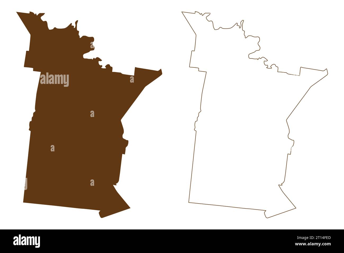 City of Brimbank (Commonwealth of Australia, Victoria state, Vic) map ...