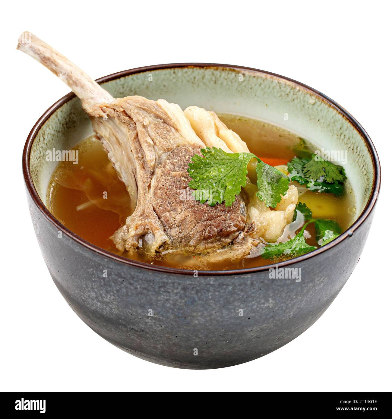Shurpa uzbek cuisine lamb soup hi-res stock photography and images - Alamy
