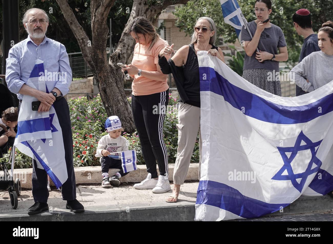 Jerusalem, Israel. 11th October, 2023. Funeral procession for IDF ...