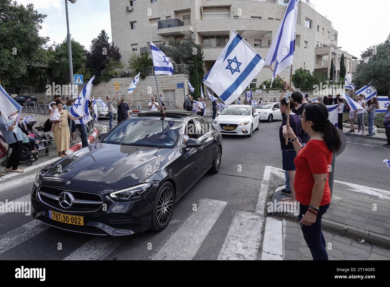 Jerusalem, Israel. 11th October, 2023. Funeral procession for IDF ...