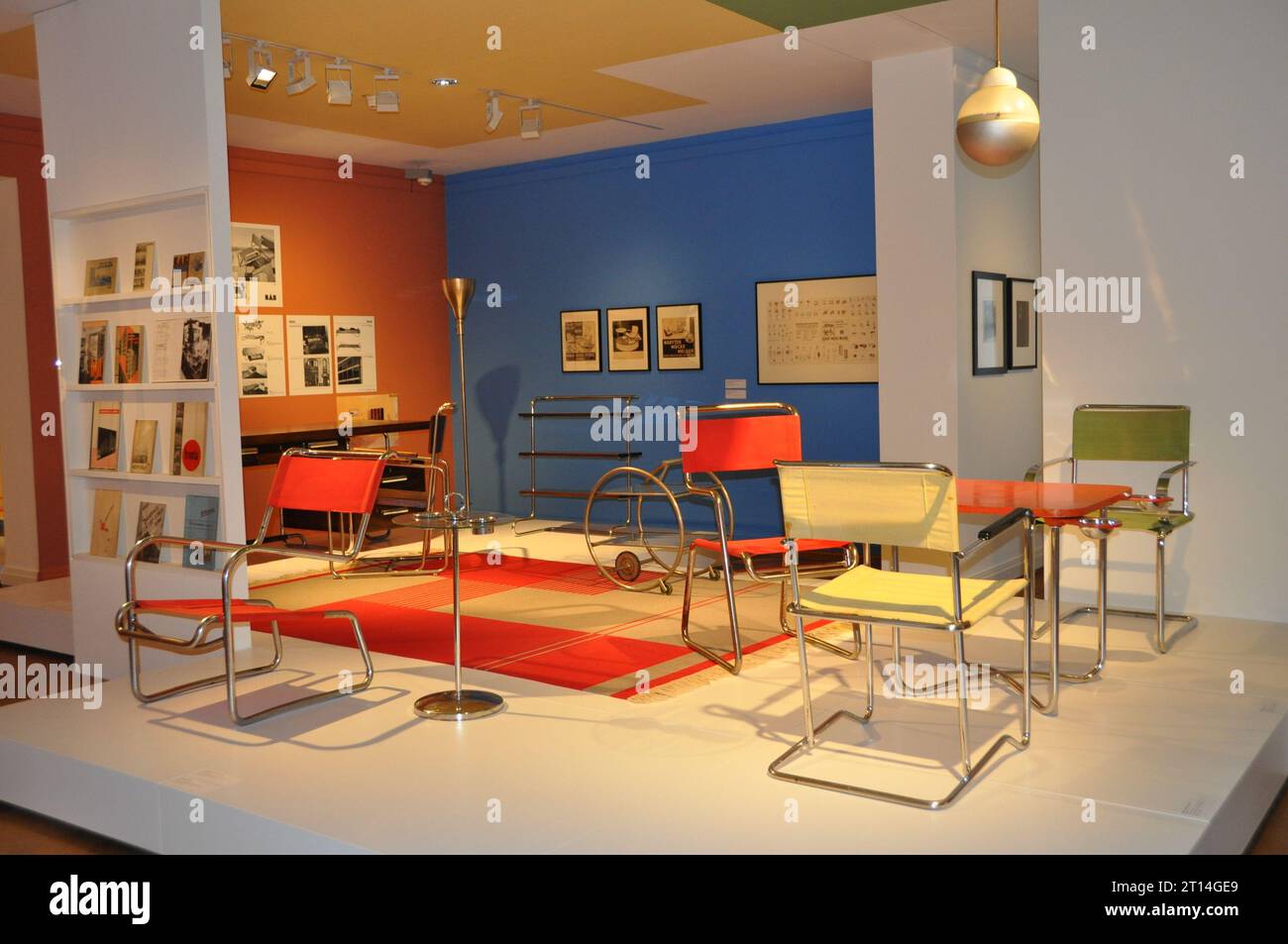 Berlin, Germany. 10th Oct, 2023. The Czech avant-garde exhibition Hej ...