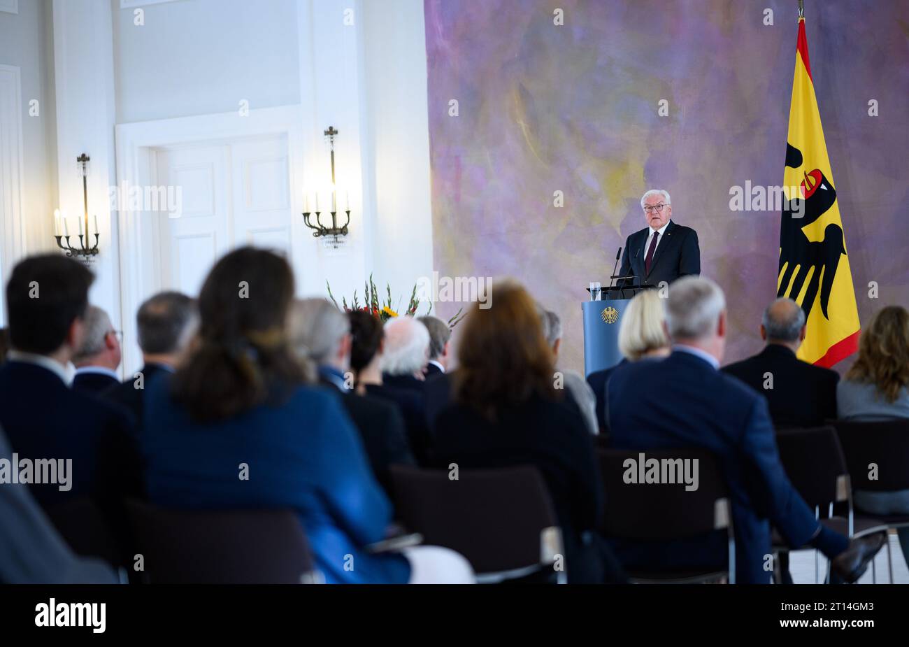 11 October 2023, Berlin: Federal President Frank-Walter Steinmeier ...