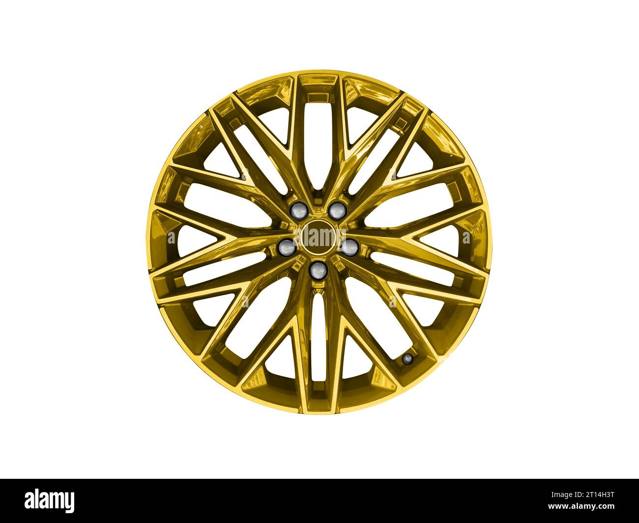 Gold rim tire Cut Out Stock Images & Pictures - Alamy