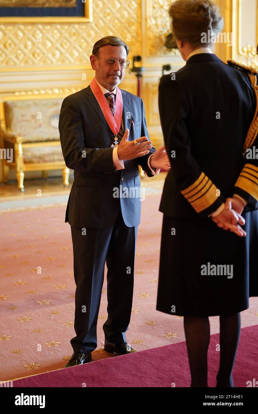 Professor Keshav Singhal, from Cardiff, is made a Commander of the ...