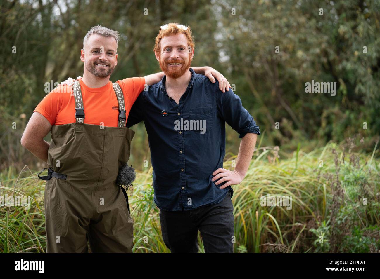 EDITORIAL USE ONLY Sean McCormack and Elliot Newton attend the release ...