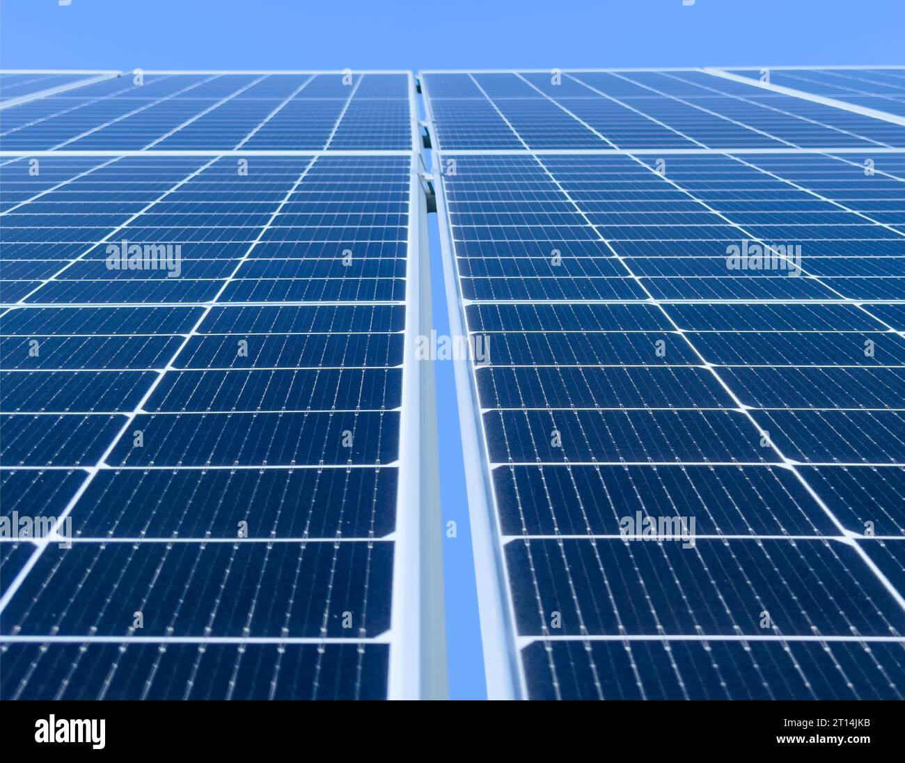 Blue Solar panel background texture. Solar panels pattern for ...
