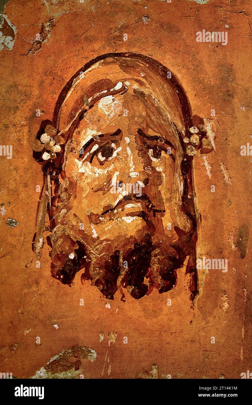 Fresco Pompeii Roman City is located near Naples in the Campania region ...