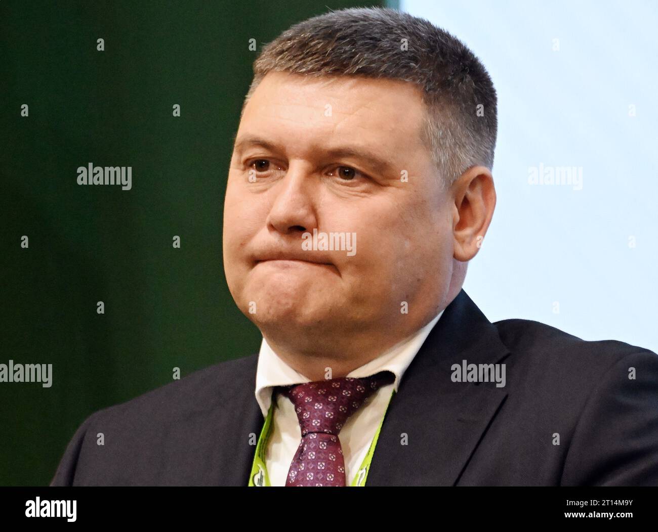 Russia. 10th Oct, 2023. Russian Environmental Forum (REF) at Sber ...