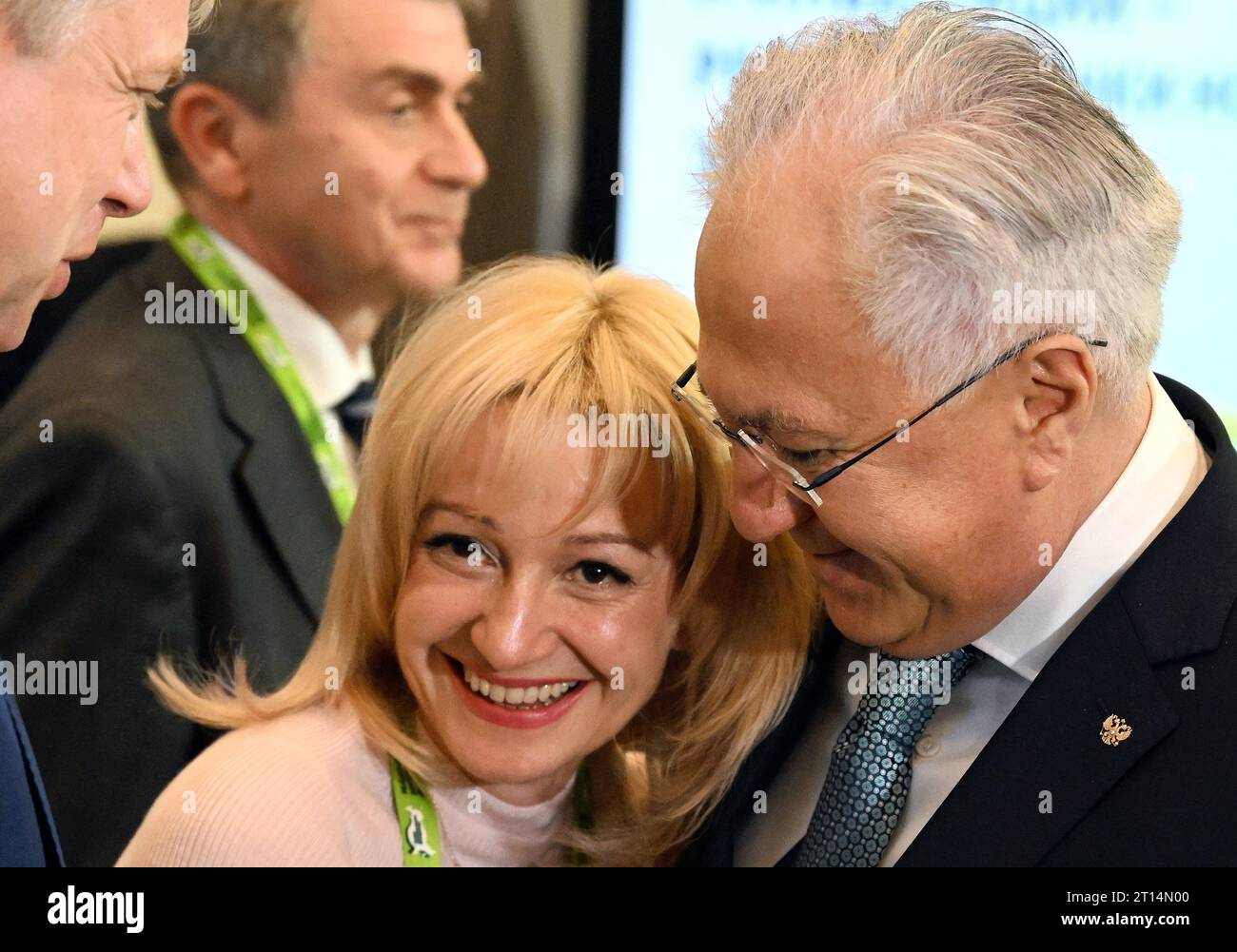 Russia. 10th Oct, 2023. Russian Environmental Forum (REF) at Sber ...