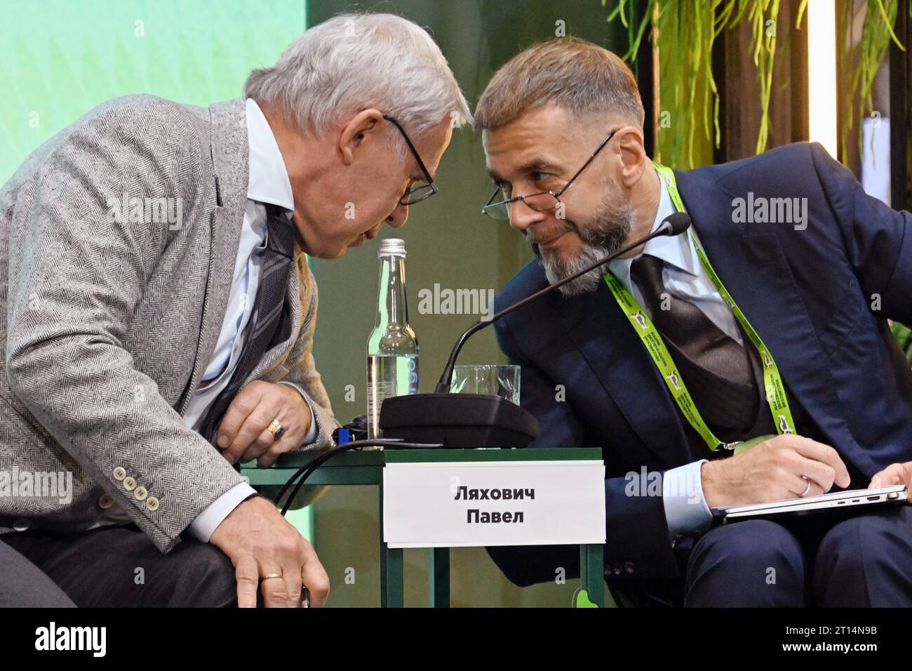 Russia. 10th Oct, 2023. Russian Environmental Forum (REF) at Sber ...