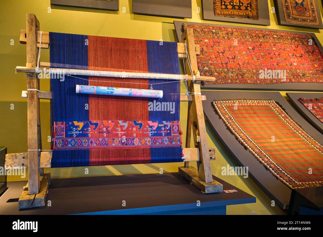 Rug weaving in caucasus hi-res stock photography and images - Alamy