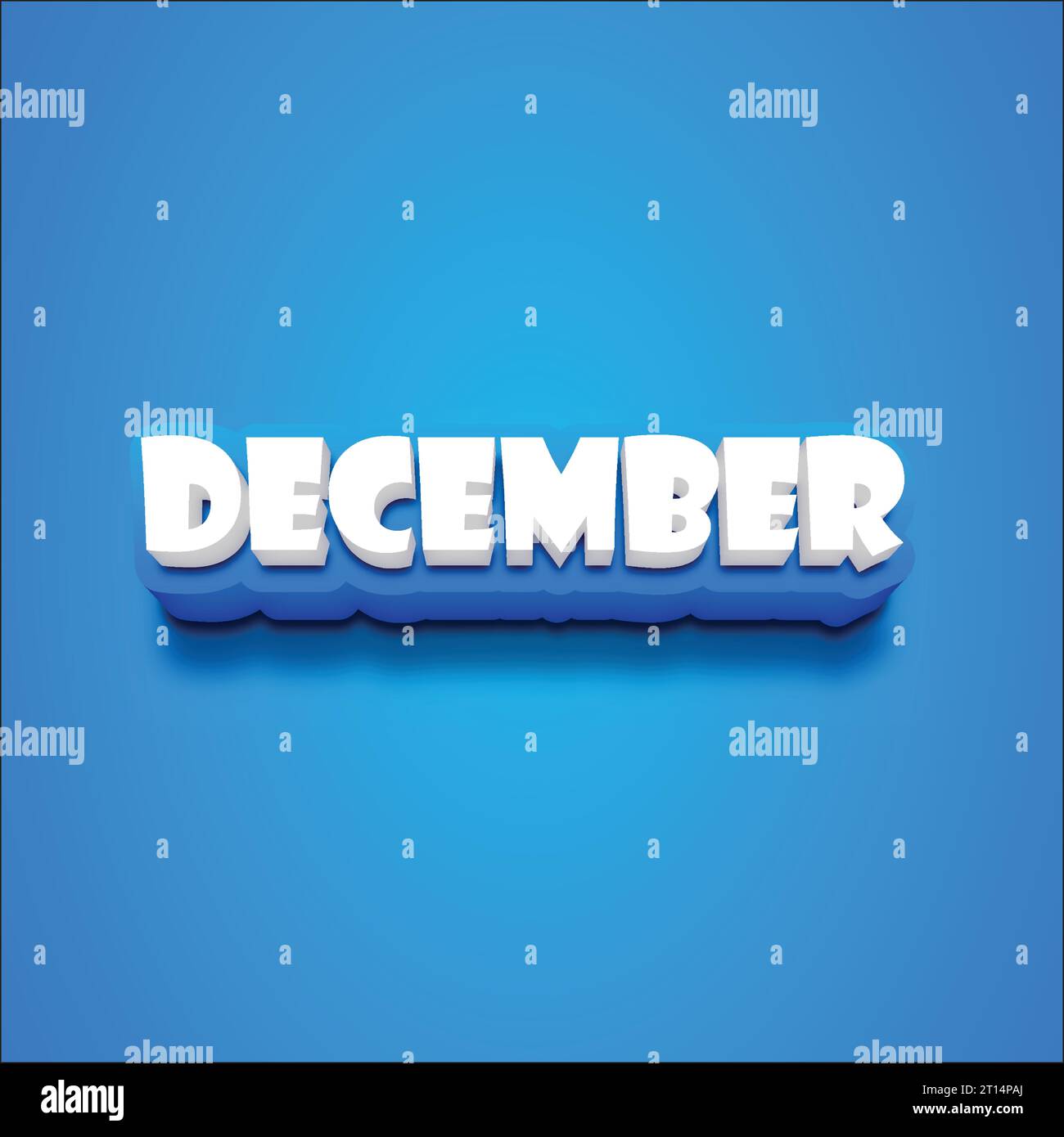 December vector vectors hi-res stock photography and images - Alamy