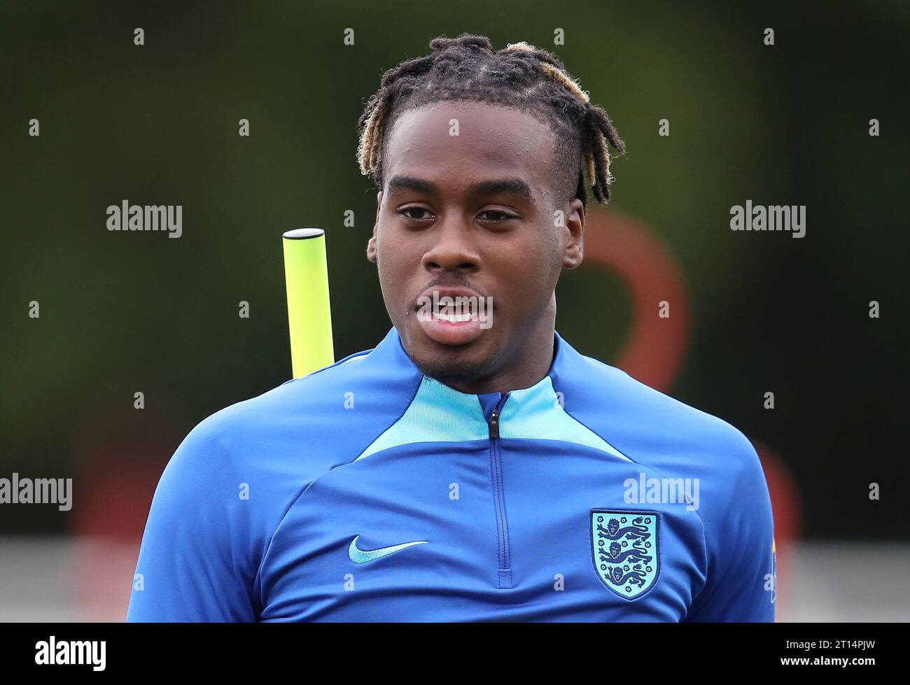 England's Jamie Bynoe-Gittens during a training session at St. George's ...