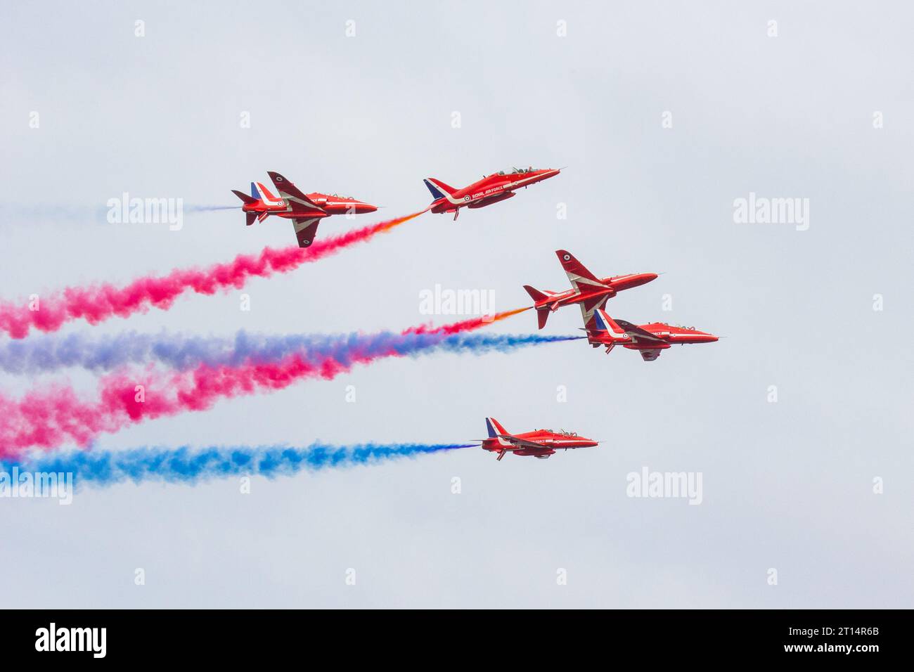 Red arrows display team hi-res stock photography and images - Alamy
